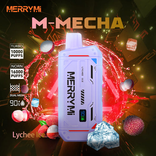 Merrymi M Mecha 16k Puffs Disposable Vape Vapespuffeurope
